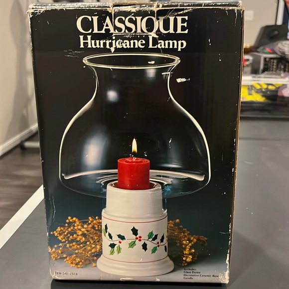 Classique | Accents | Classique Vintage Hurricane Lamp | Poshmark